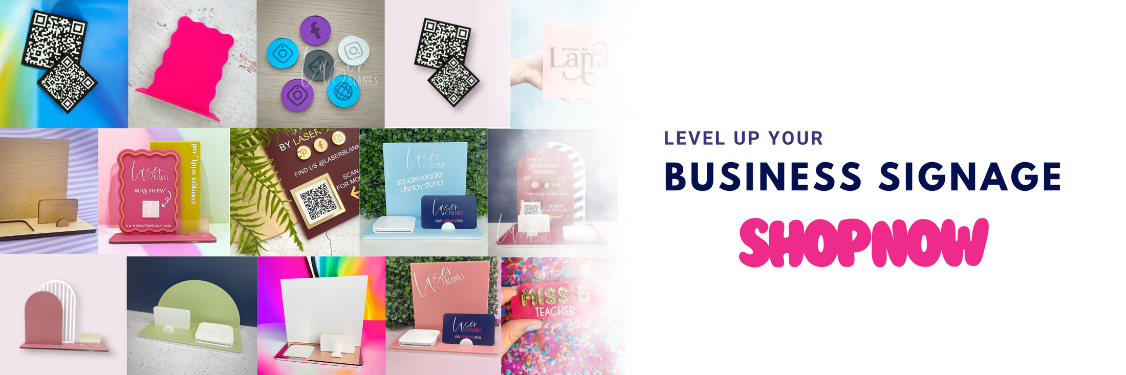 Laser Blanks - Huge Choice of Acrylic Blanks for Your Projects