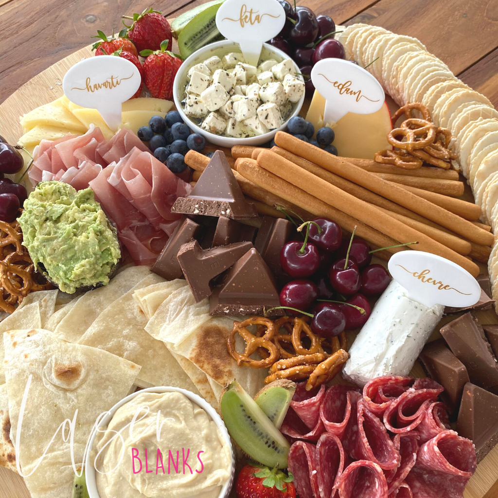 Cheese Spikes | Cheese Spike Blanks | Dessert Labels