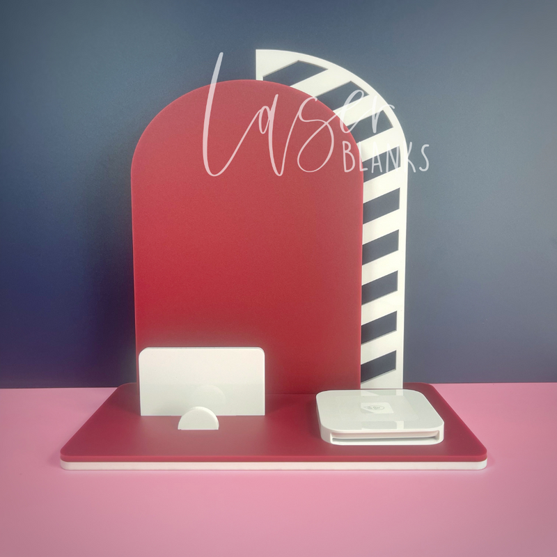 Arched Square Reader with Feature Half-arch | Business Signage | Craft