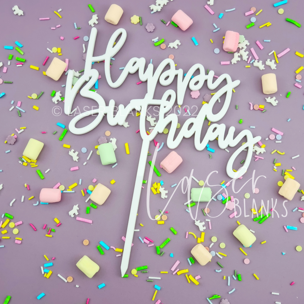 Custom Cake Toppers | Personalised Acrylic Designs