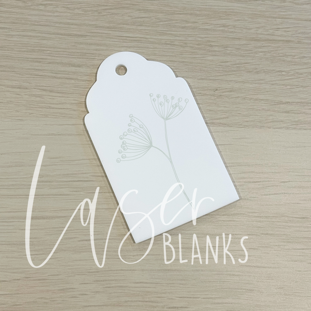 Traditional Rectangle Tag | Gift Tag | Craft Basic