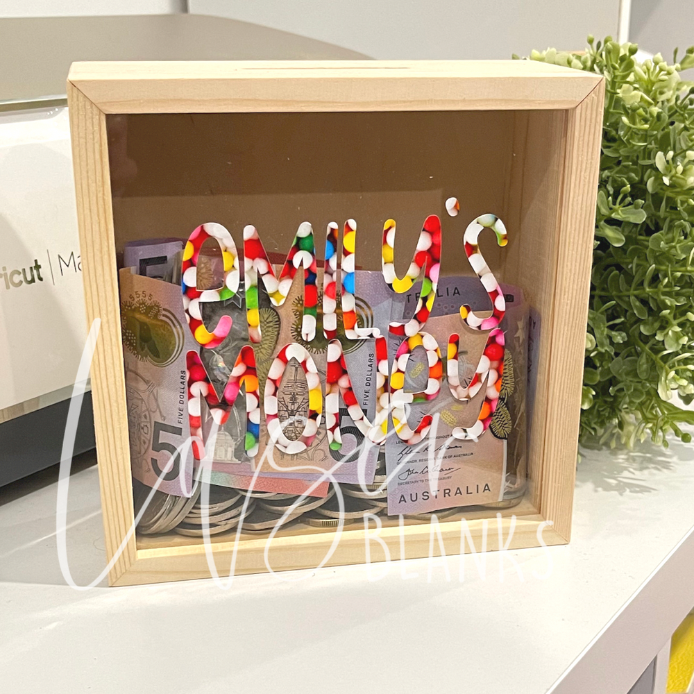 Blank Money Boxes - Buy an Acrylic Money Box with Lock